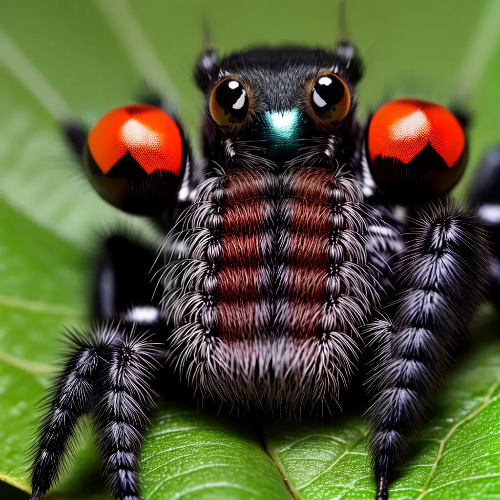 A Diversidade de Cores e Padrões nas Aranhas-Saltadoras (Salticidae)