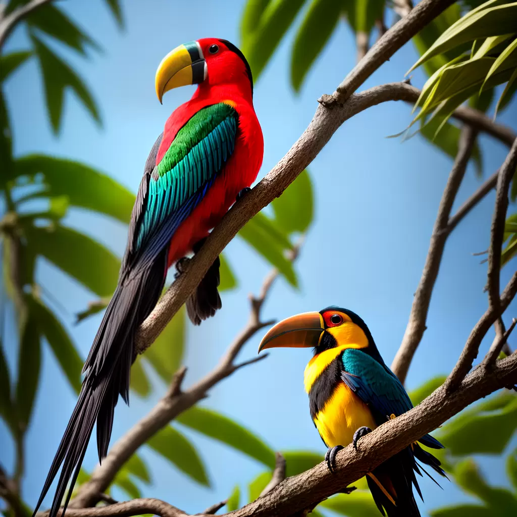 O FASCINANTE mundo das aves exóticas: Tudo o que você precisa saber