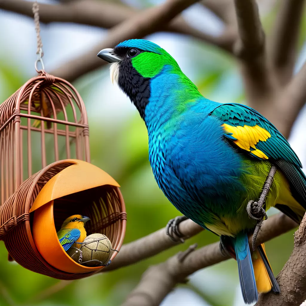 Criando um HABITAT seguro e confortável para seu pássaro exótico