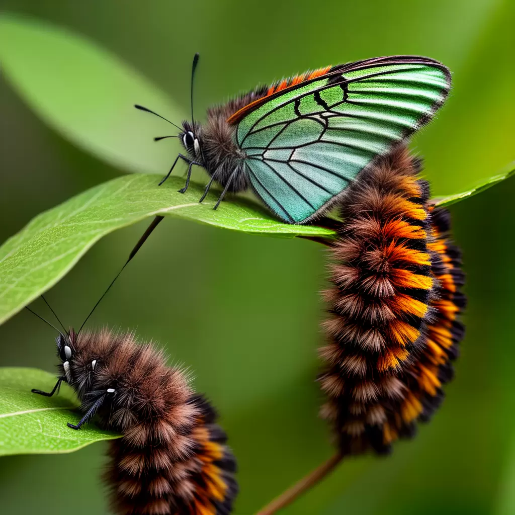 Transformação da Lagarta: Entendendo o Ciclo de Vida no Jardim