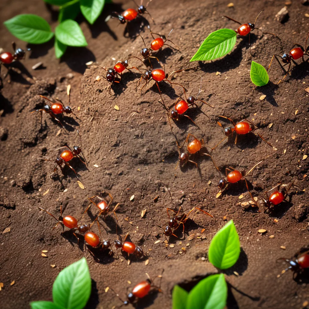 O papel crucial das formigas no ecossistema do seu jardim