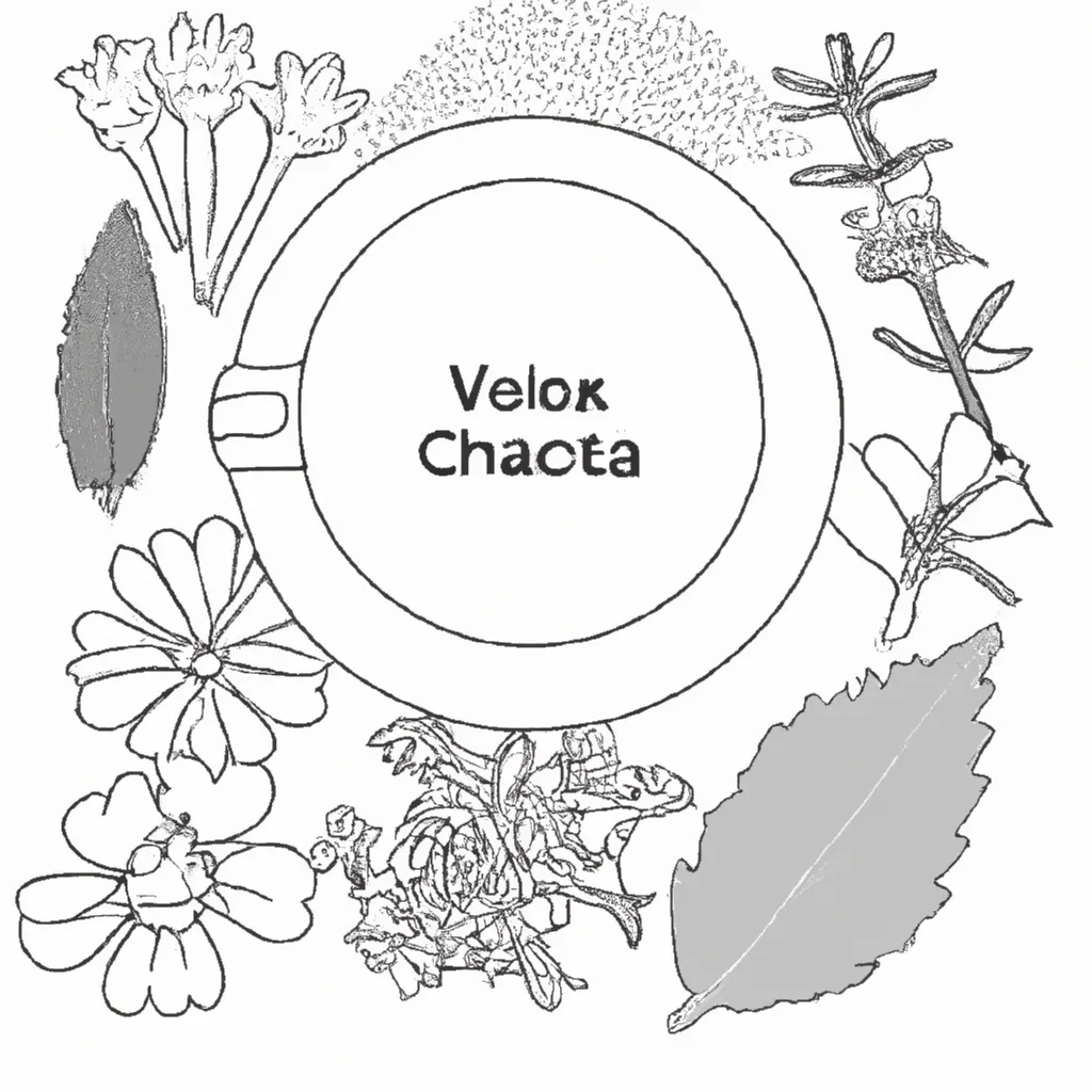 Descubra o Mundo dos Chás: Colorindo Ervas Aromáticas