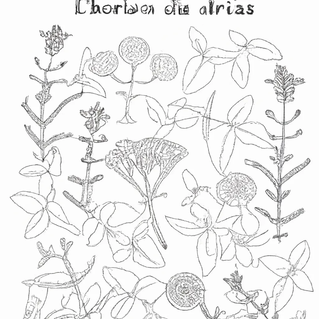 Descubra o Mundo dos Chás: Colorindo Ervas Aromáticas