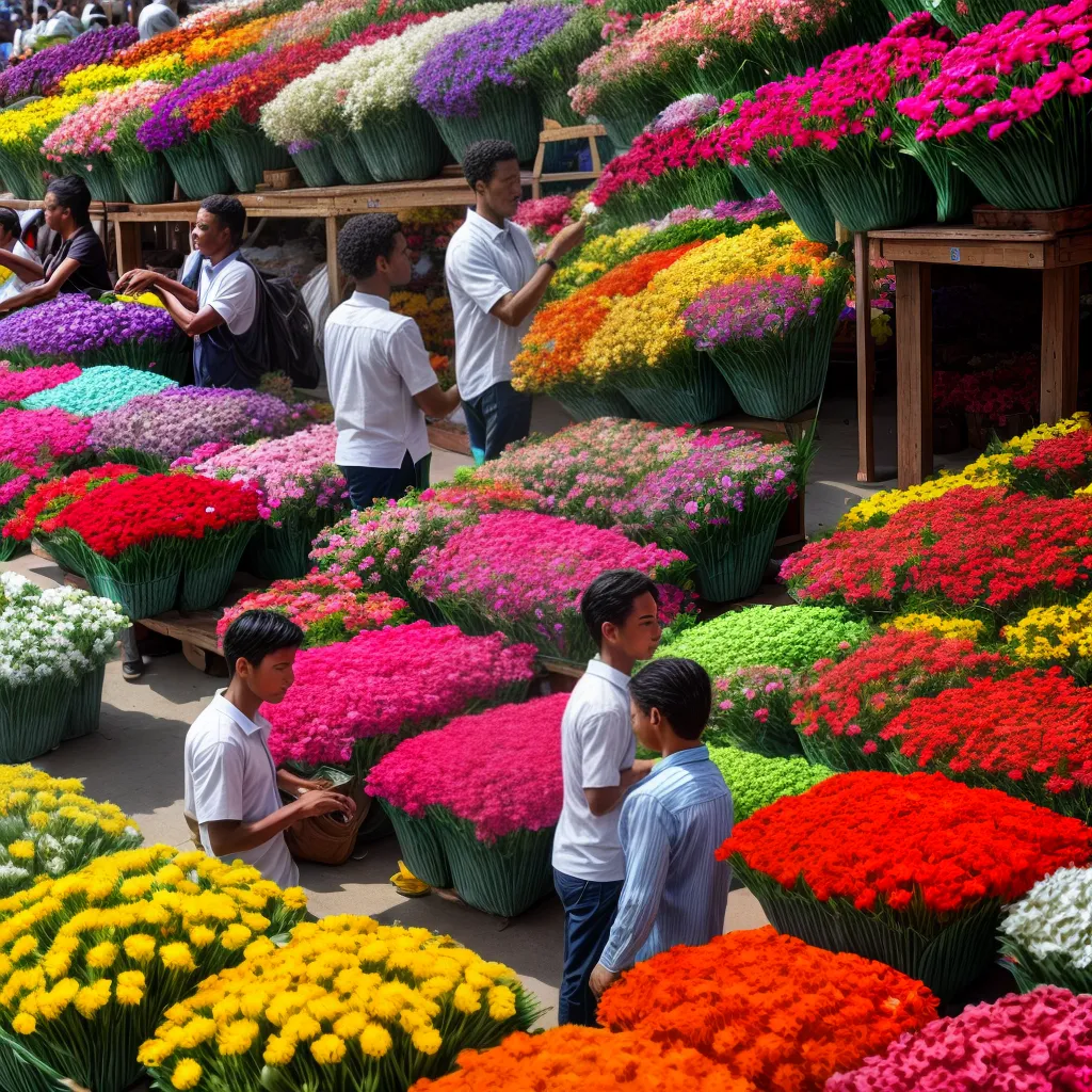 No Caminho das Flores: A História das Rotas de Comércio Floral.