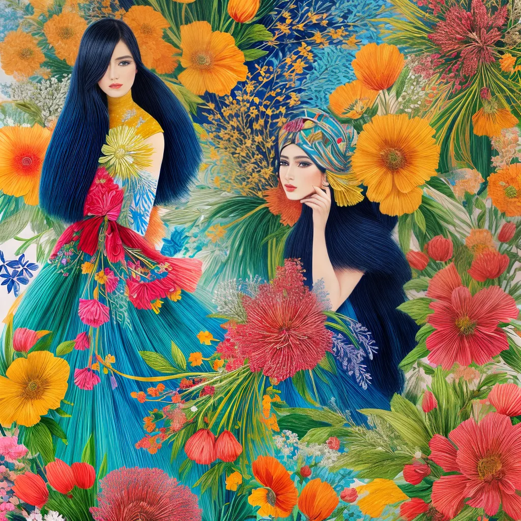 A História das Flores na Moda: Da Antiguidade aos Dias Atuais