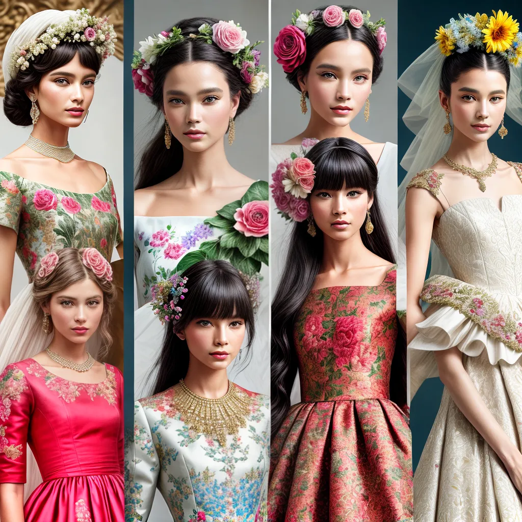 A História das Flores na Moda: Da Antiguidade aos Dias Atuais