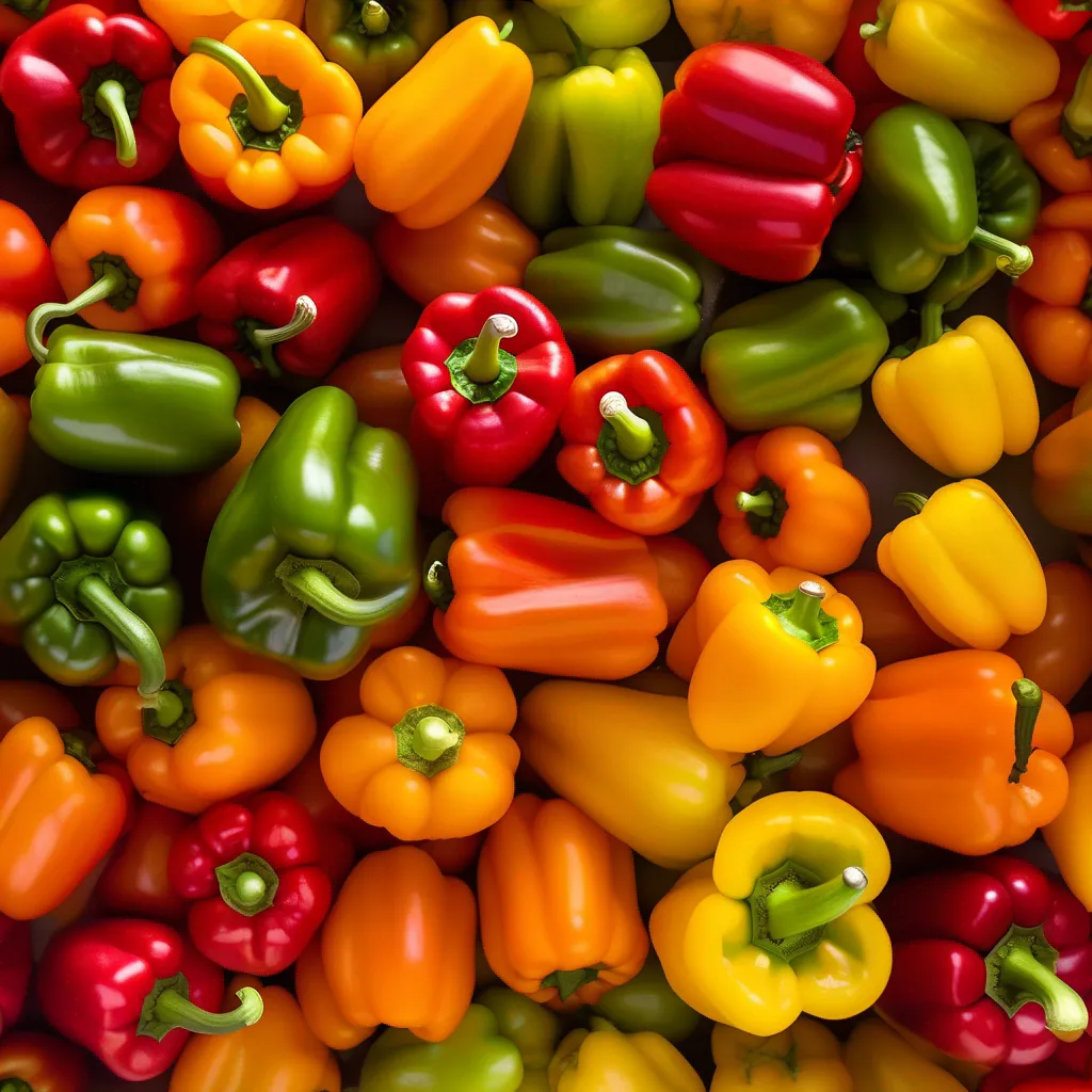 Pimentões coloridos: Descubra diferentes variedades e como cultivar uma ...