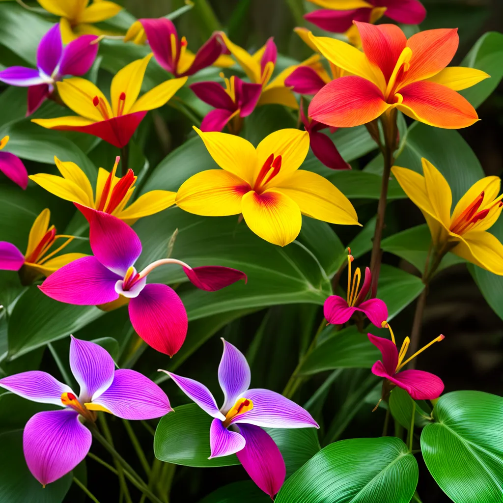 Descubra as flores exóticas mais vibrantes do mundo