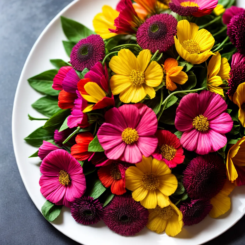 A influência das flores comestíveis na cultura culinária mundial