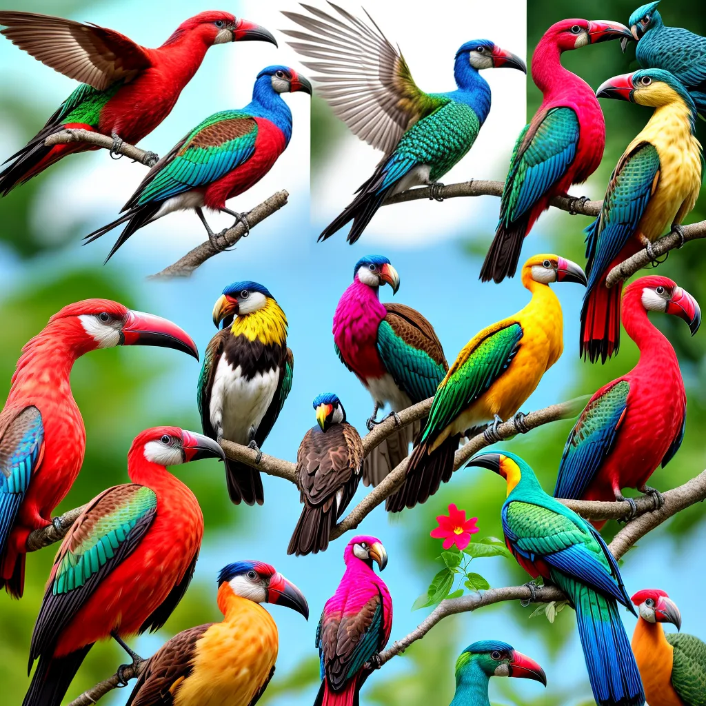 Descubra as 10 Espécies de Pássaros Mais Fascinantes do Mundo!