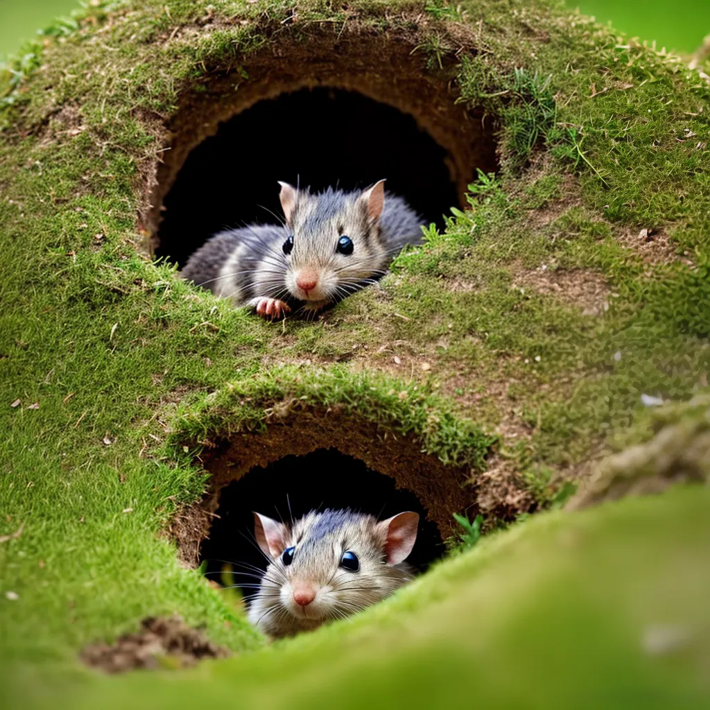 Investigue a Vida Secreta dos Roedores em Seu Habitat!