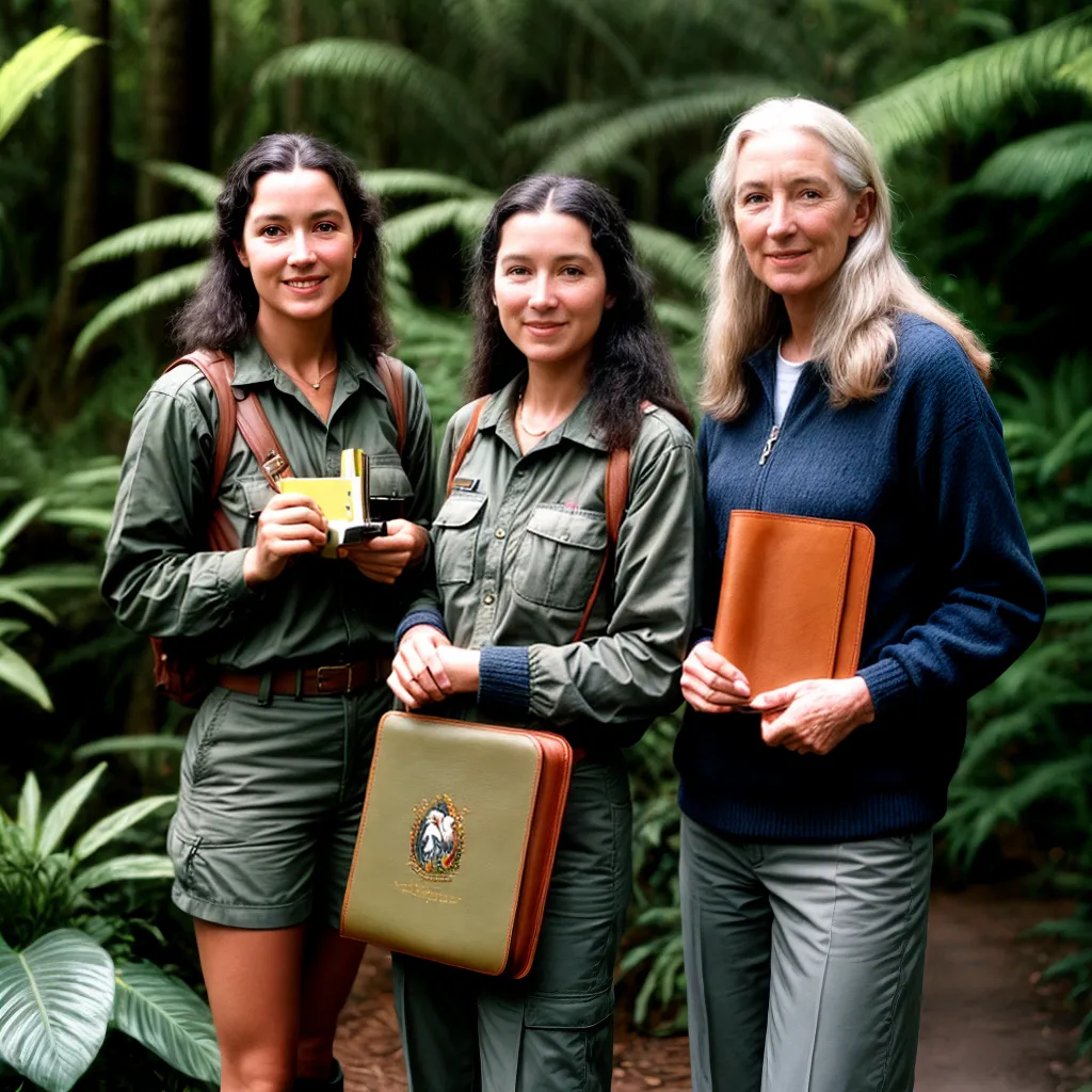 O Legado de Dian Fossey e Jane Goodall no Estudo de Primatas