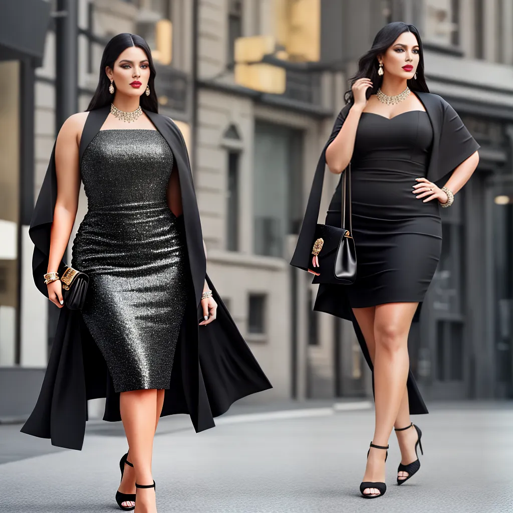 Como combinar roupas plus size com itens de luxo
