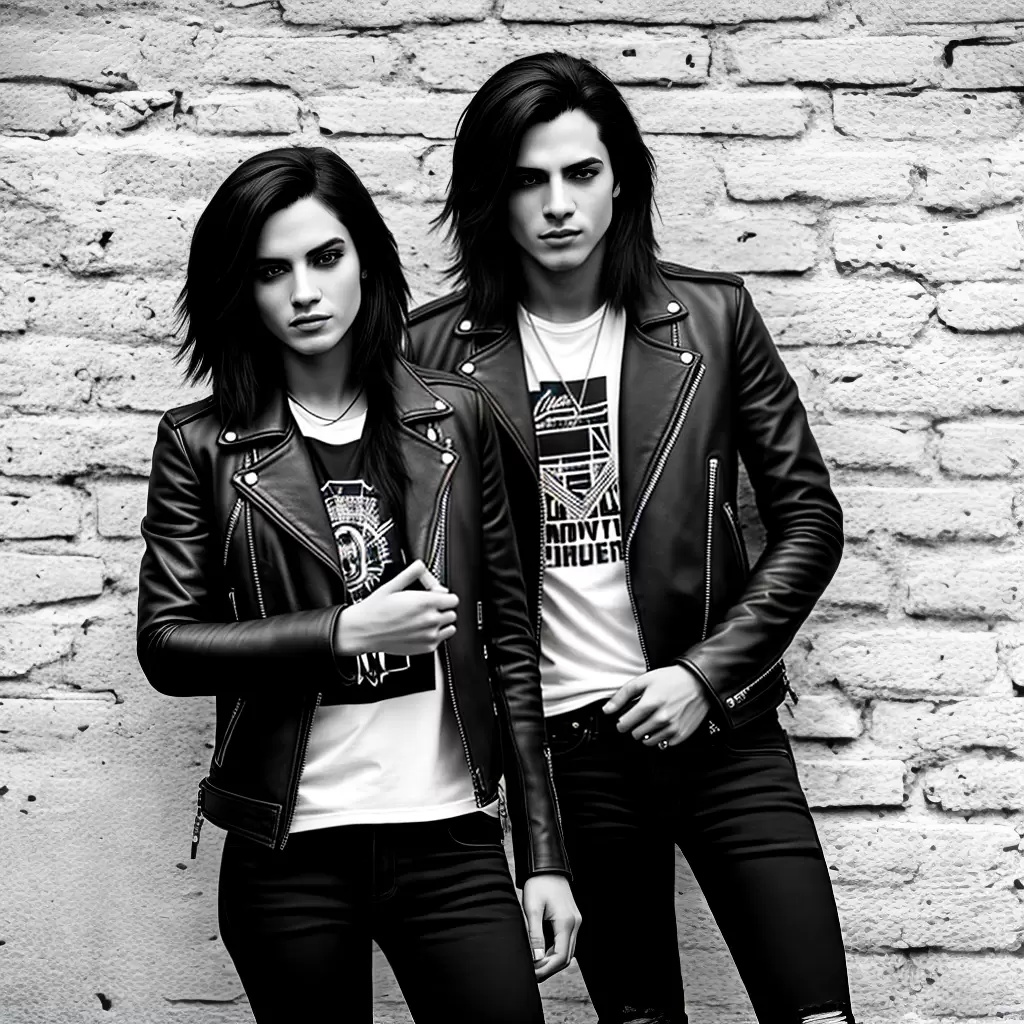 Calças e a moda do estilo rocker