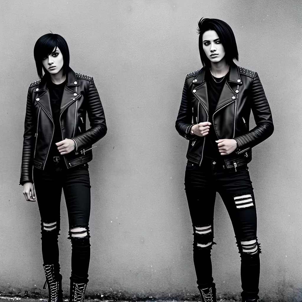 Calças e a moda do estilo punk rock