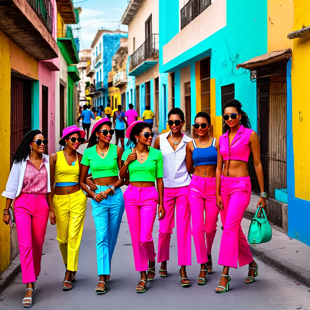 Calças e a influência da moda cubana