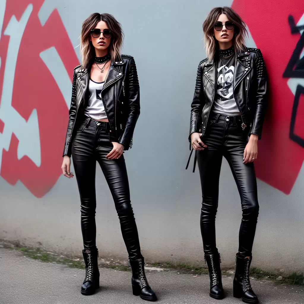 Estilo Rock Chic: Como Saint Laurent Redefiniu a Moda Rebelde