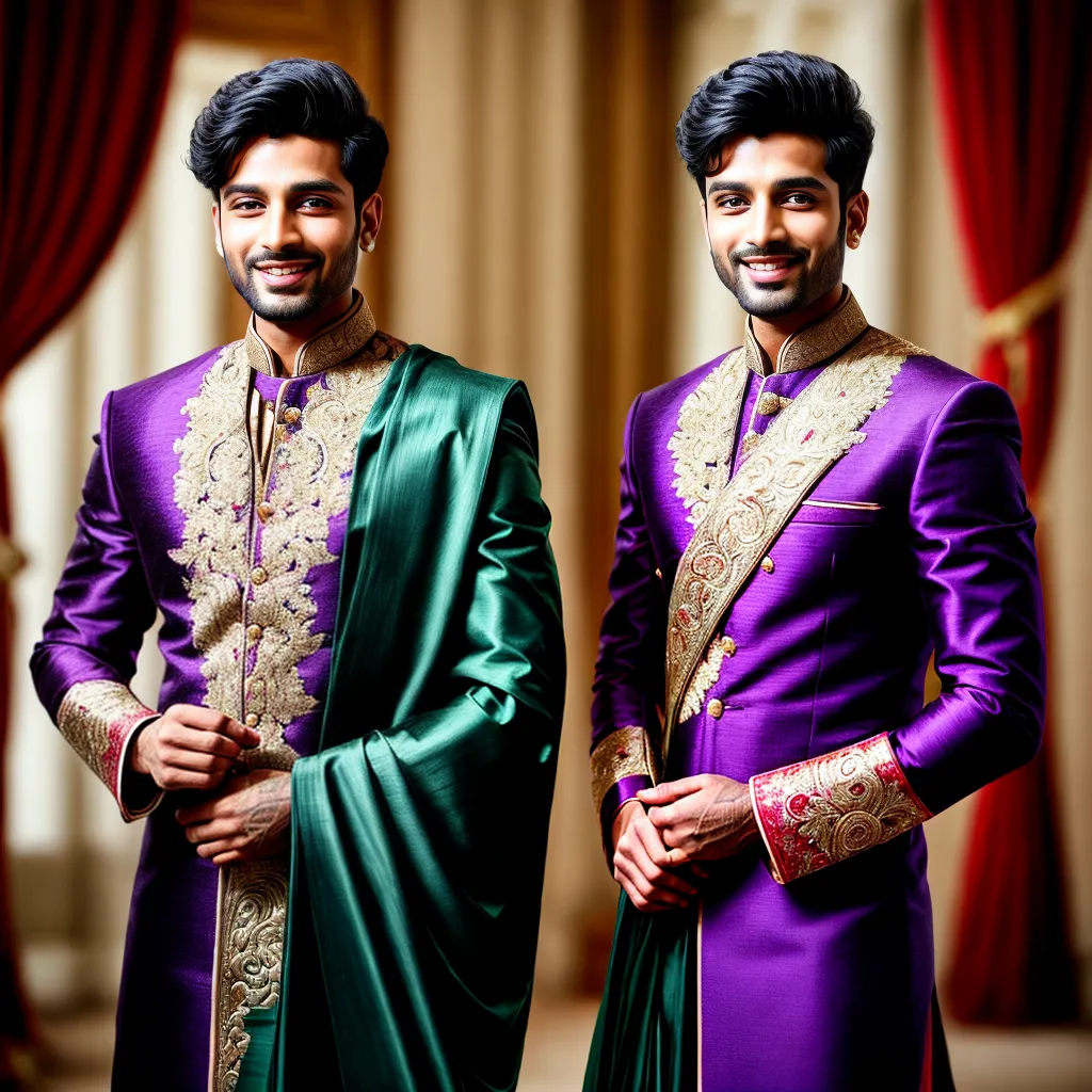 Sherwani: O Traje Masculino Indiano que Une a Tradição e a Moda