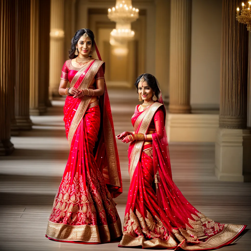 Sari e casamentos: A tradição dos trajes de noiva indianos