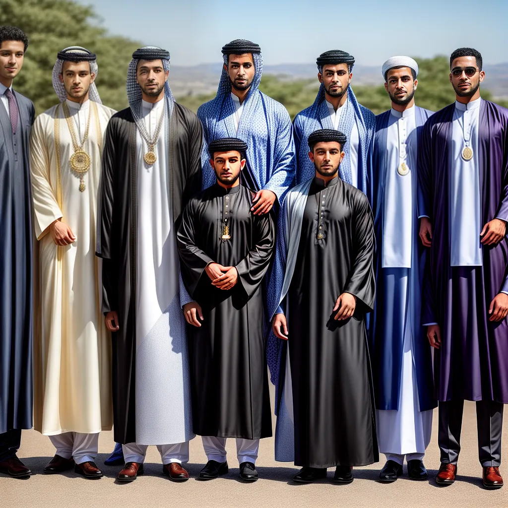 Thawb ao Redor do Mundo: Como Diferentes Culturas Adotam e Adaptam o ...