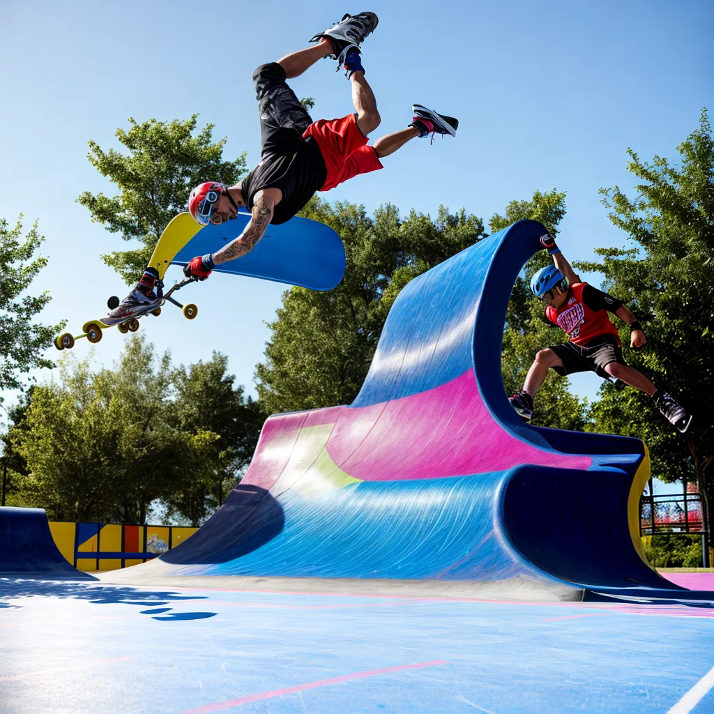 Paixão sobre Rodas: O Mundo do Skate e Patins