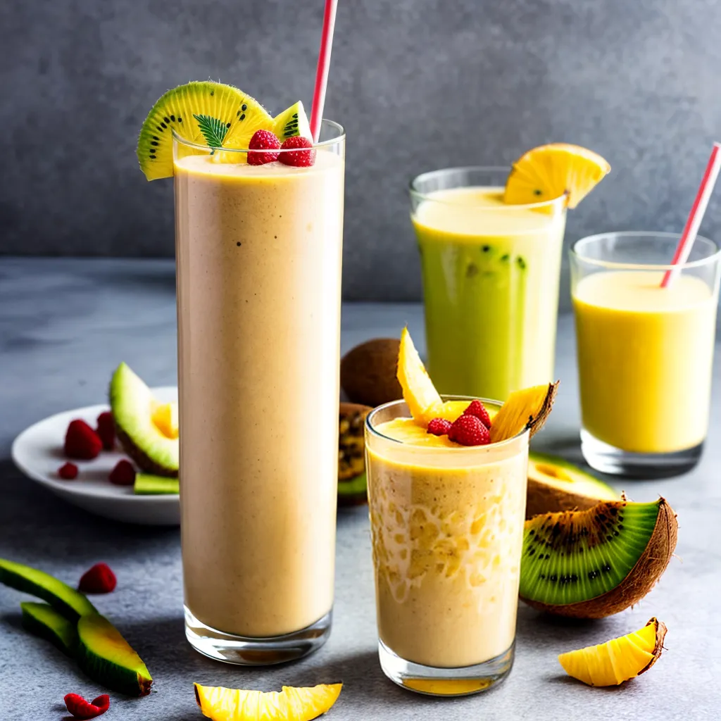 Smoothies de coco: deliciosos, refrescantes e super saudáveis