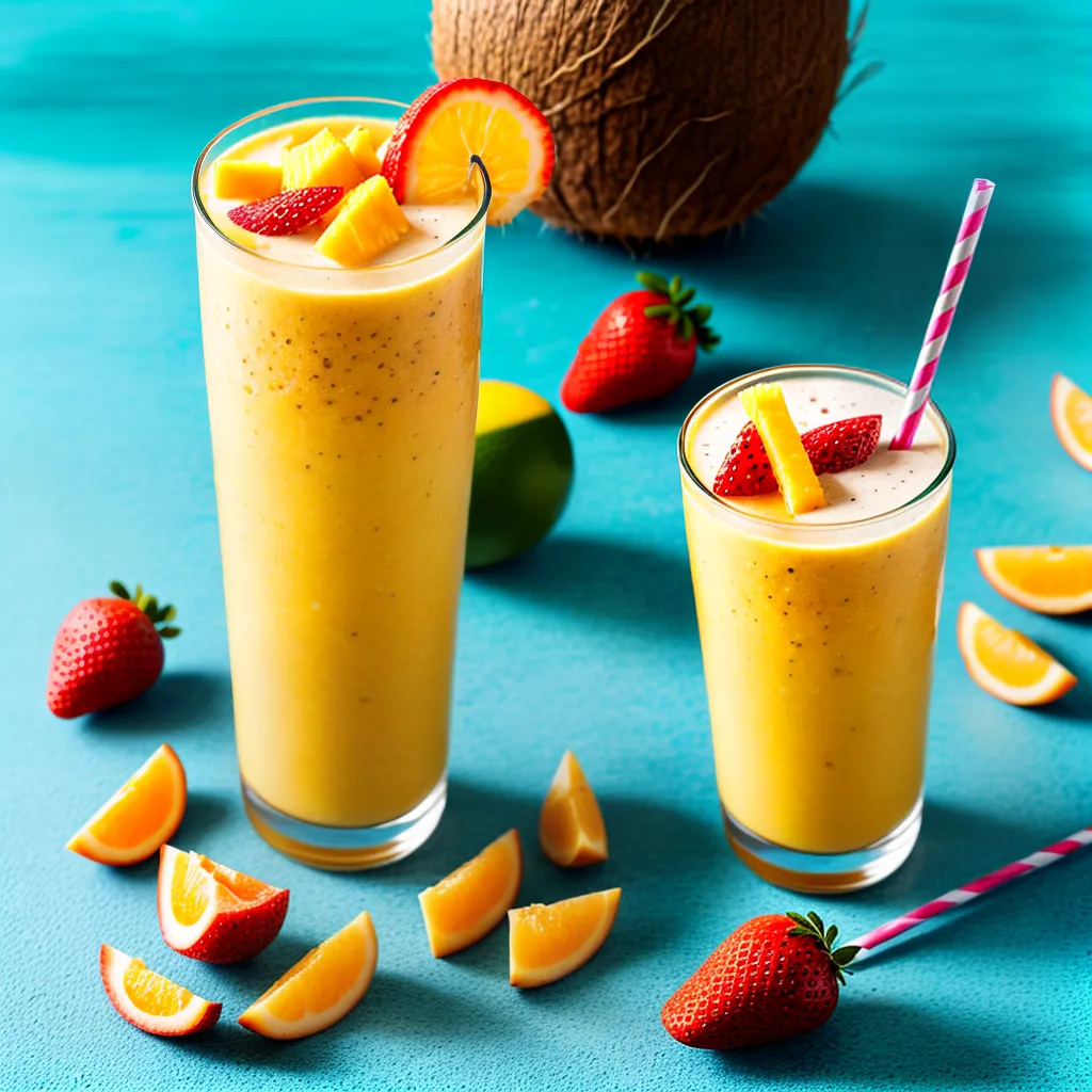 Smoothies de coco: deliciosos, refrescantes e super saudáveis