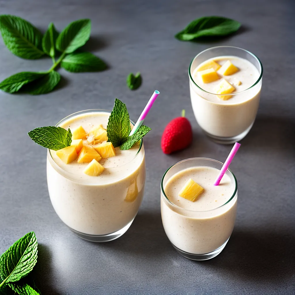 Smoothies de coco: deliciosos, refrescantes e super saudáveis