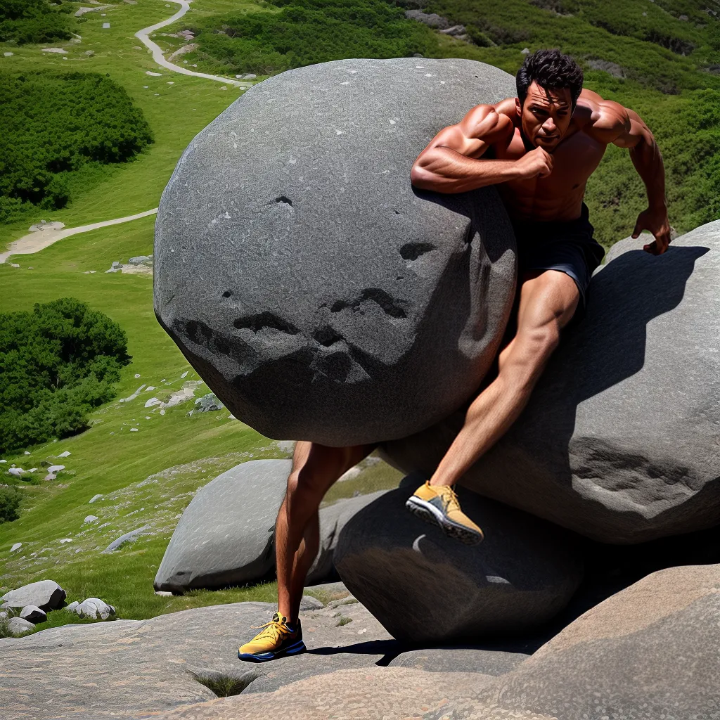 O Inesquecível Mito de Sísifo e sua Eterna Punição - 🙏 religiao.app