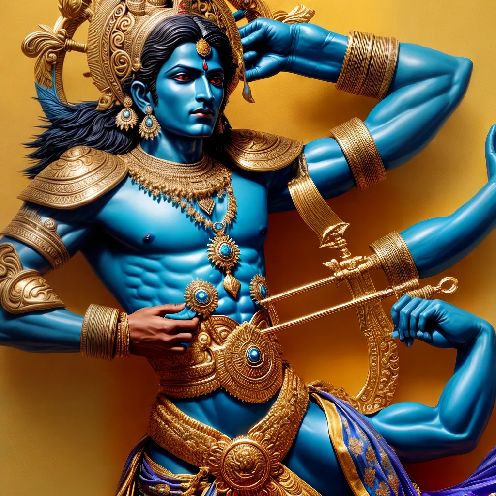 Mitologia Hindu: Descubra o Poder de Lord Rama - 🙏 religiao.app