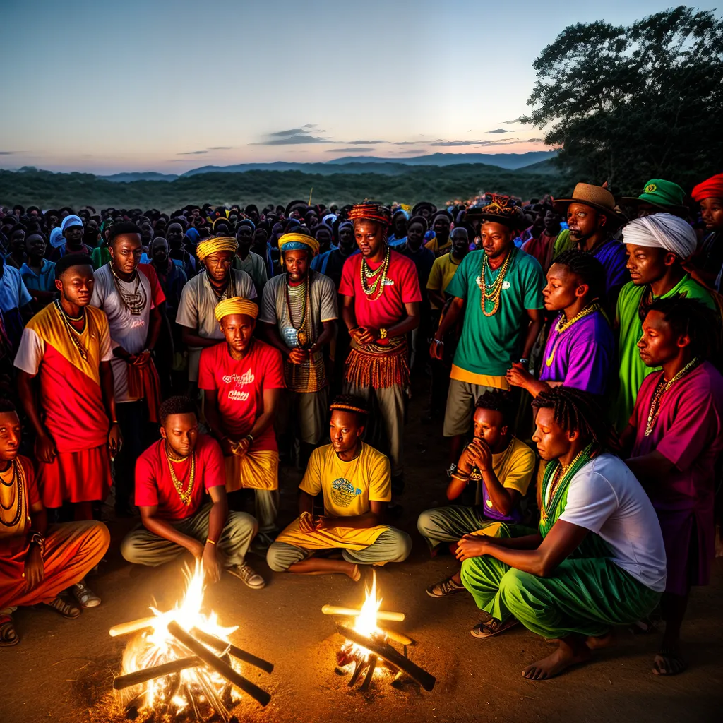 Conheça o Nyahbinghi, o Ritual Central do Rastafarianismo - 🙏 religiao.app