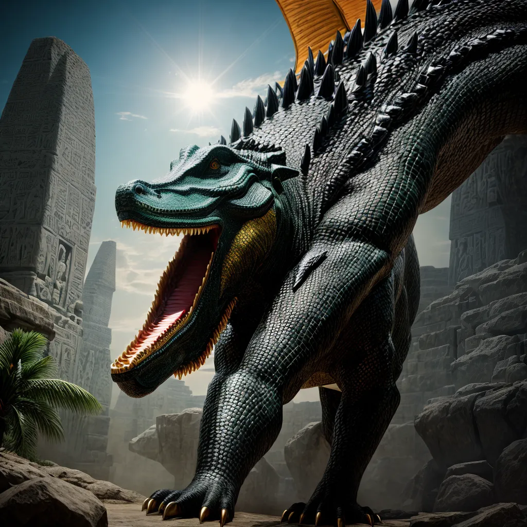 Sobek, o Crocodilo Sagrado: Terror e Reverência no Nilo! - 🙏 religiao.app