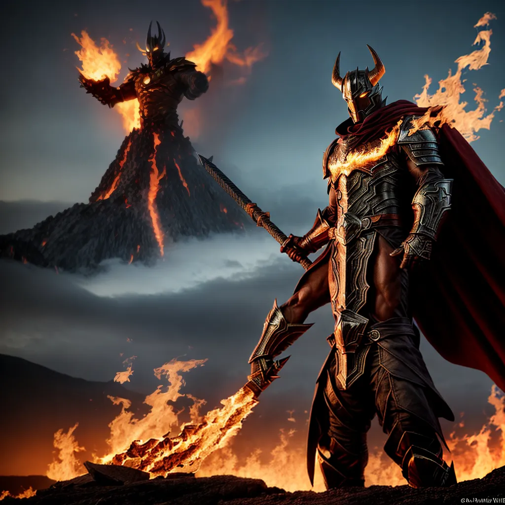 O Mito de Surtur: O Senhor do Fogo de Muspelheim! - 🙏 religiao.app