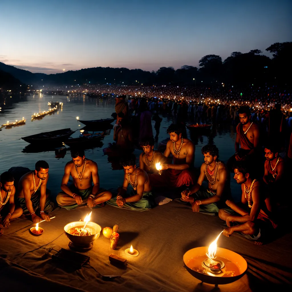 Ganga Aarti: Ritual de Adoração ao Sagrado Ganges! - 🙏 religiao.app