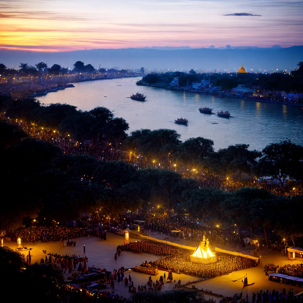 Ganga Aarti: Ritual de Adoração ao Sagrado Ganges! - 🙏 religiao.app