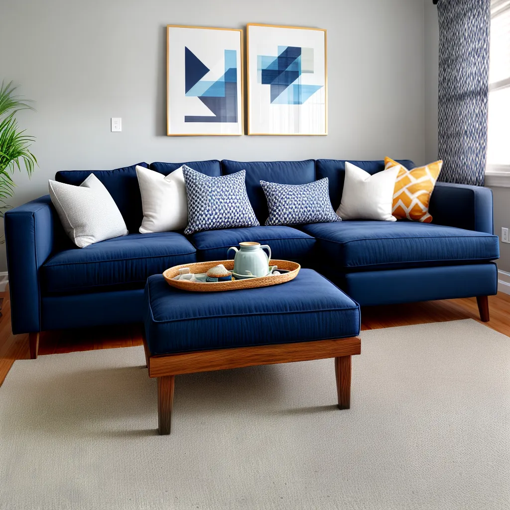 Descubra como usar a cor azul índigo na decoração da sua casa