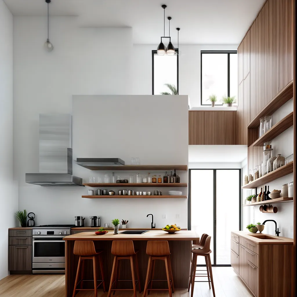 Como Utilizar o Espaço Vertical na Decoração da Cozinha