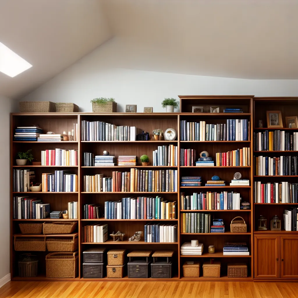 Como Utilizar o Espaço do Sótão para Armazenamento Extra