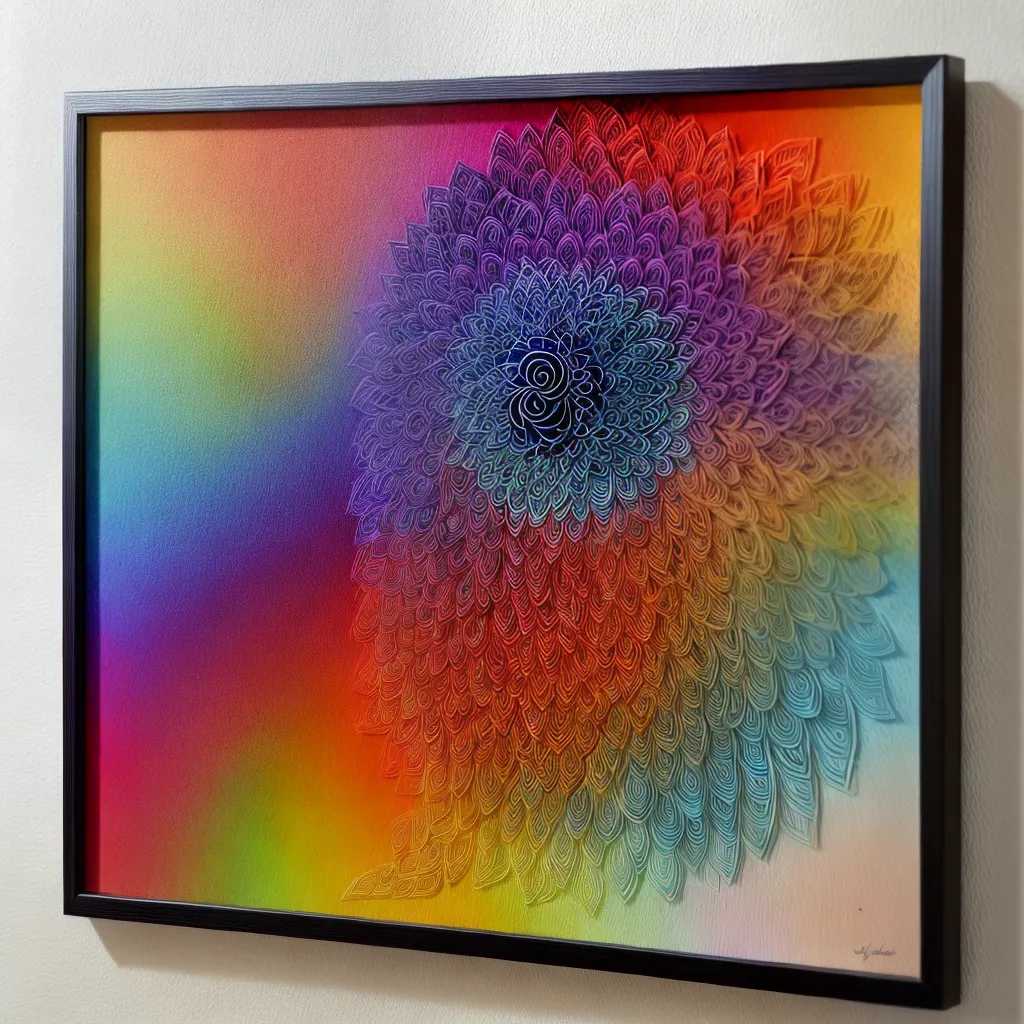 Crie Sua Própria Arte de Parede com Técnicas de Artesanato