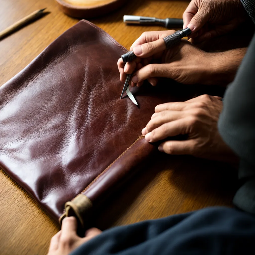 Artesanato com Couro: Técnicas para Criar Acessórios e Decorações