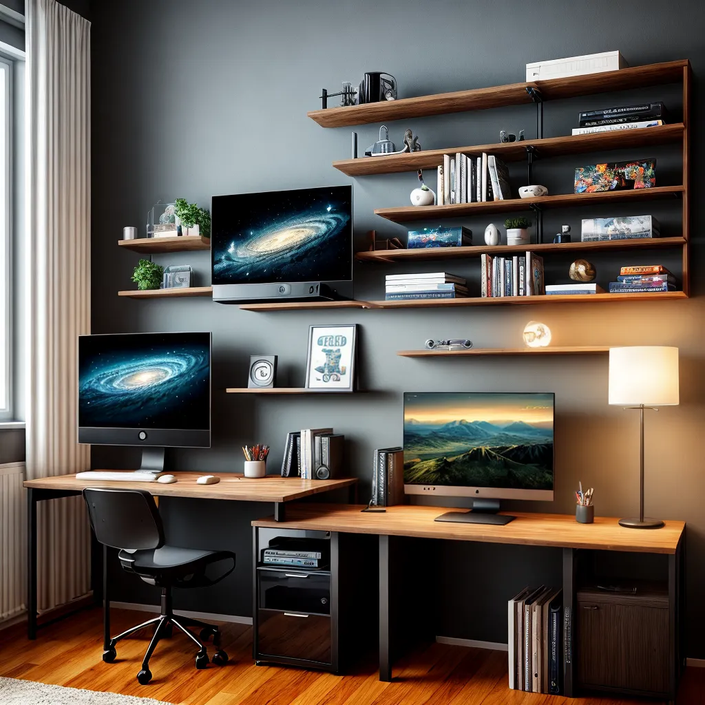 Decoração de Home Office para Geeks: Universo Nerd em Casa!